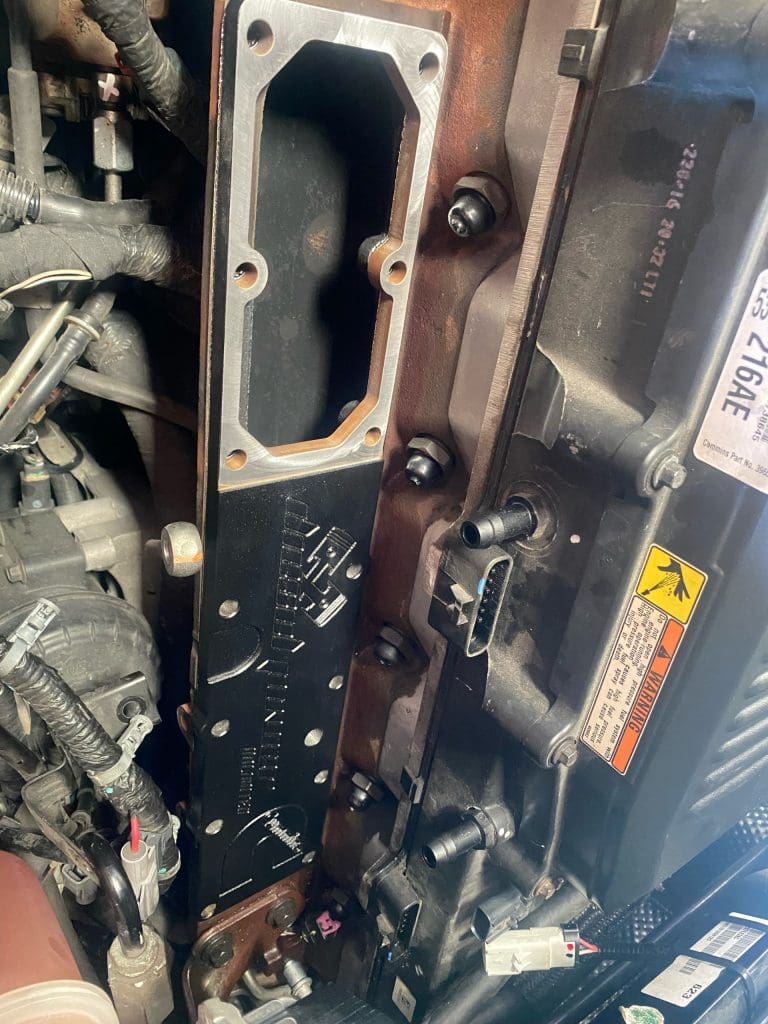 Diesel Power Unlimited Intake Manifold Plenum Grid Heater Delete Plate ...